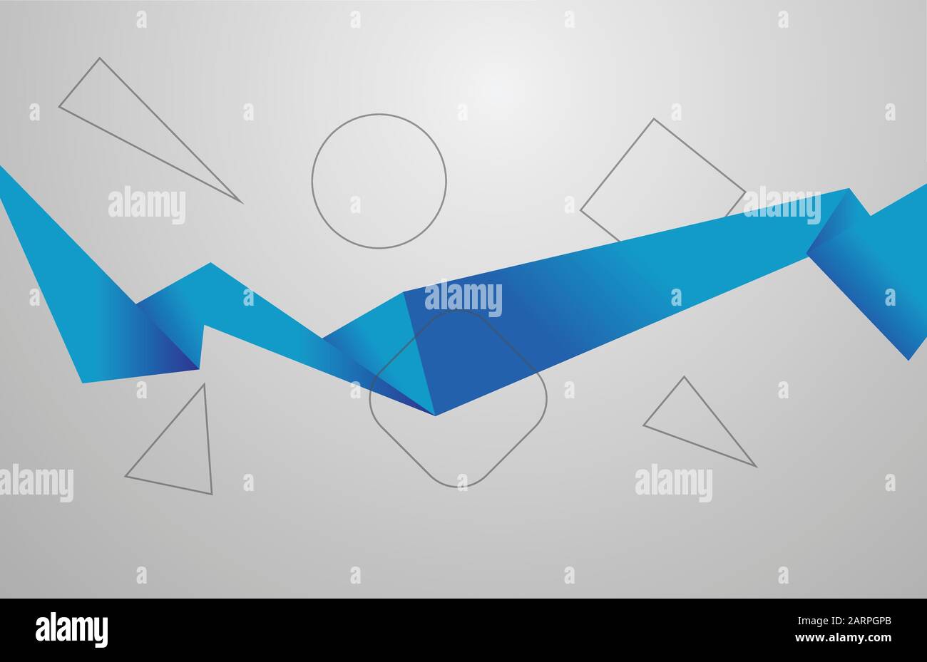 abstract blue geometric corporate business background design for ...