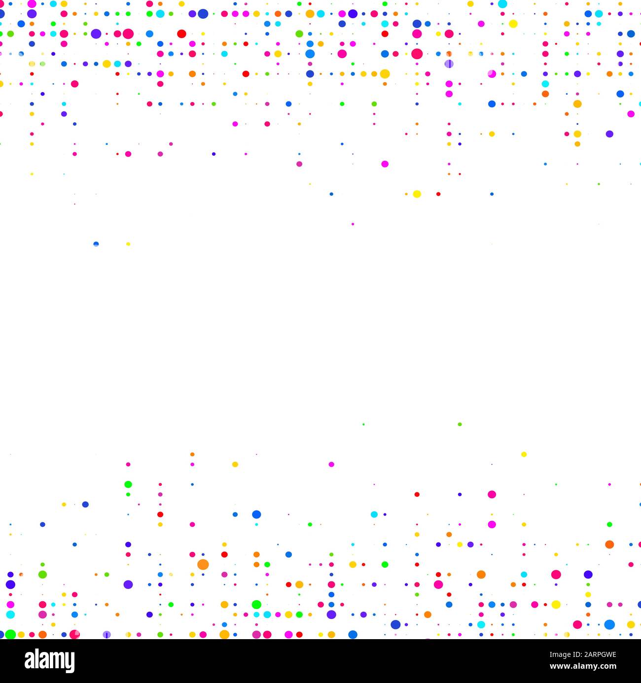 Colored dots on white background Stock Vector Image & Art - Alamy