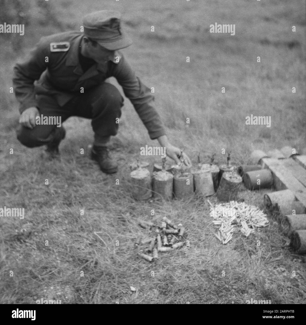 Landmines clearance at Hoek van Holland [series Landmines cleaving at ...