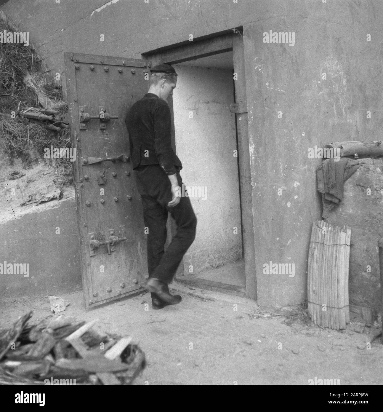 Entrance bunker in world war hi-res stock photography and images - Alamy