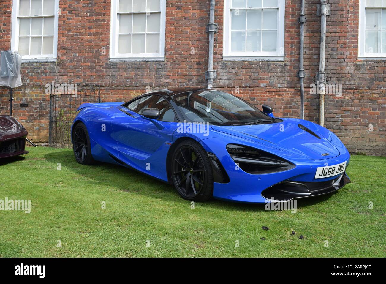 McLaren 720S in blue Stock Photo - Alamy
