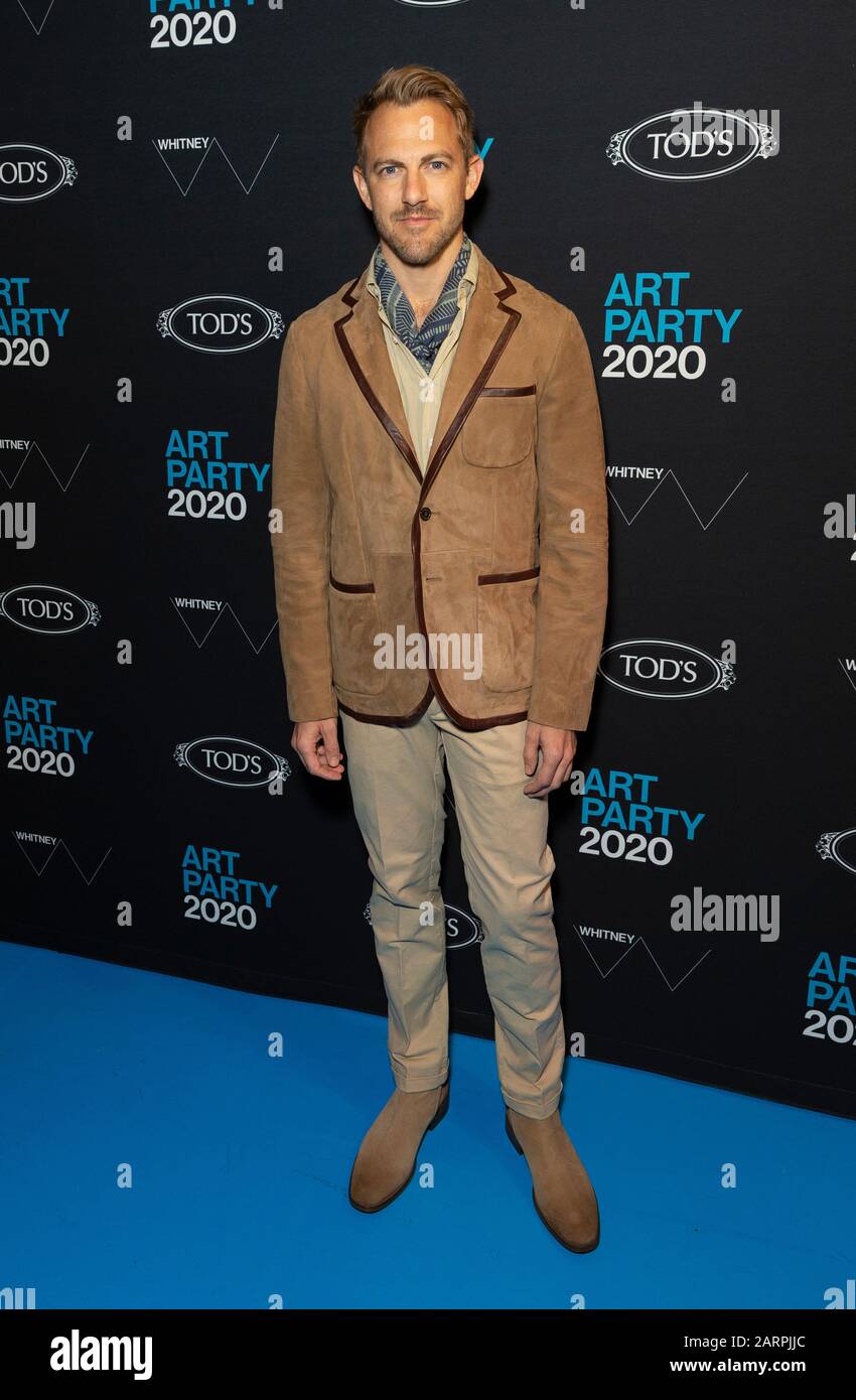 New York, NY - January 28, 2020: Patrick Janelle attends Whitney ...