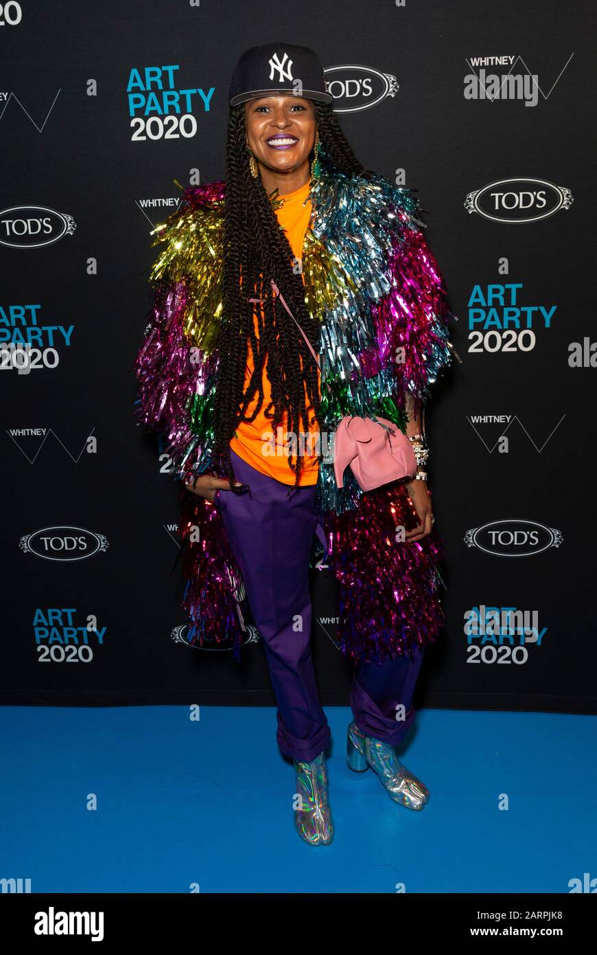 New York, NY - January 28, 2020: Crystal Anderson attends Whitney ...