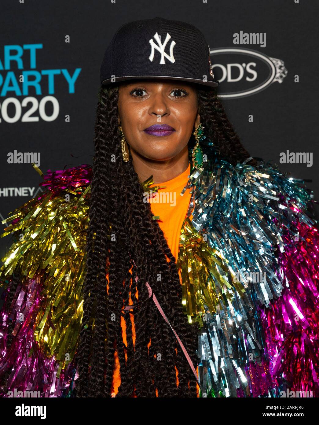 New York, NY - January 28, 2020: Crystal Anderson attends Whitney ...
