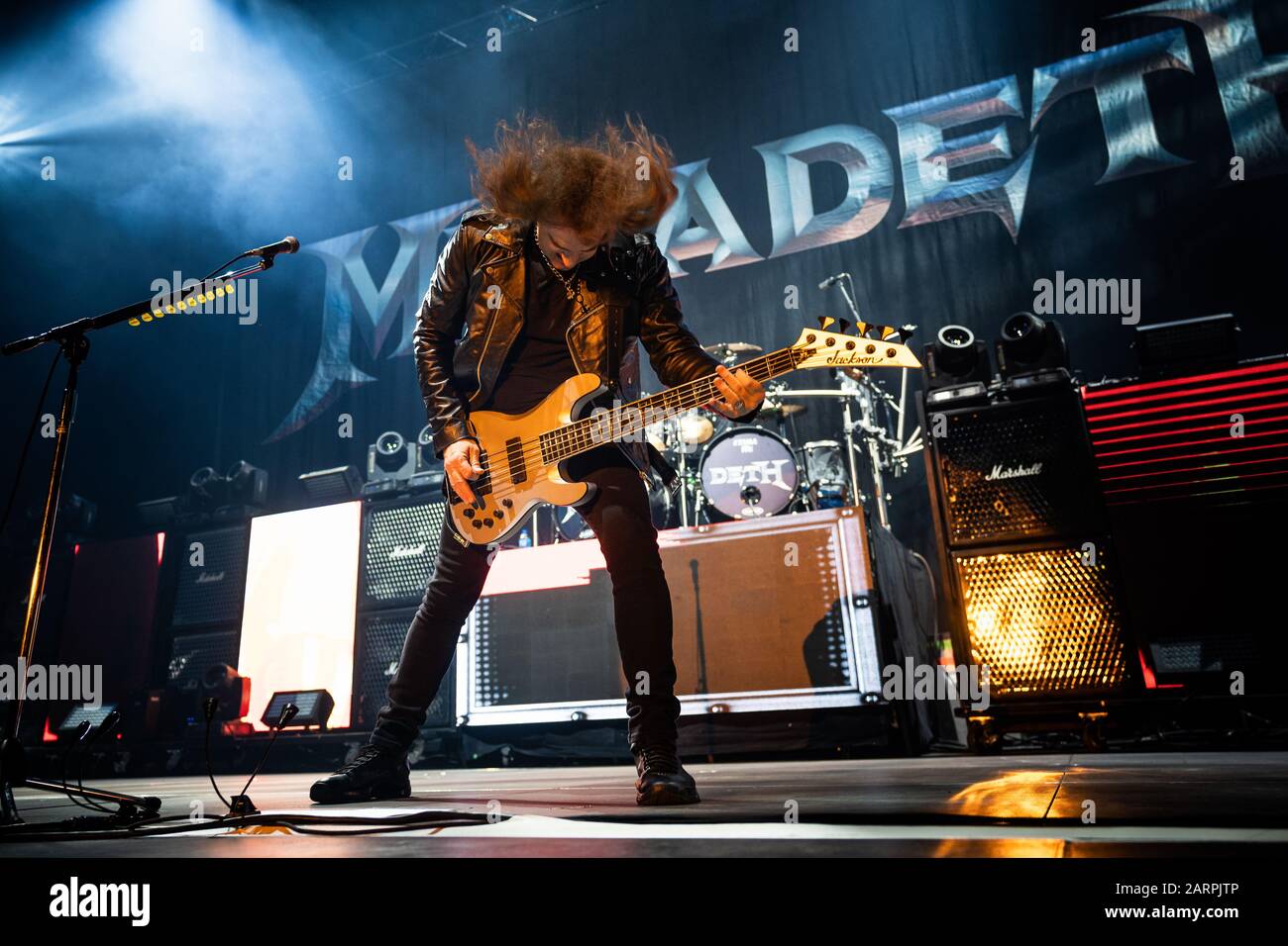 Denmark, Copenhagen. 24th, January 2020. The American thrash metal band ...