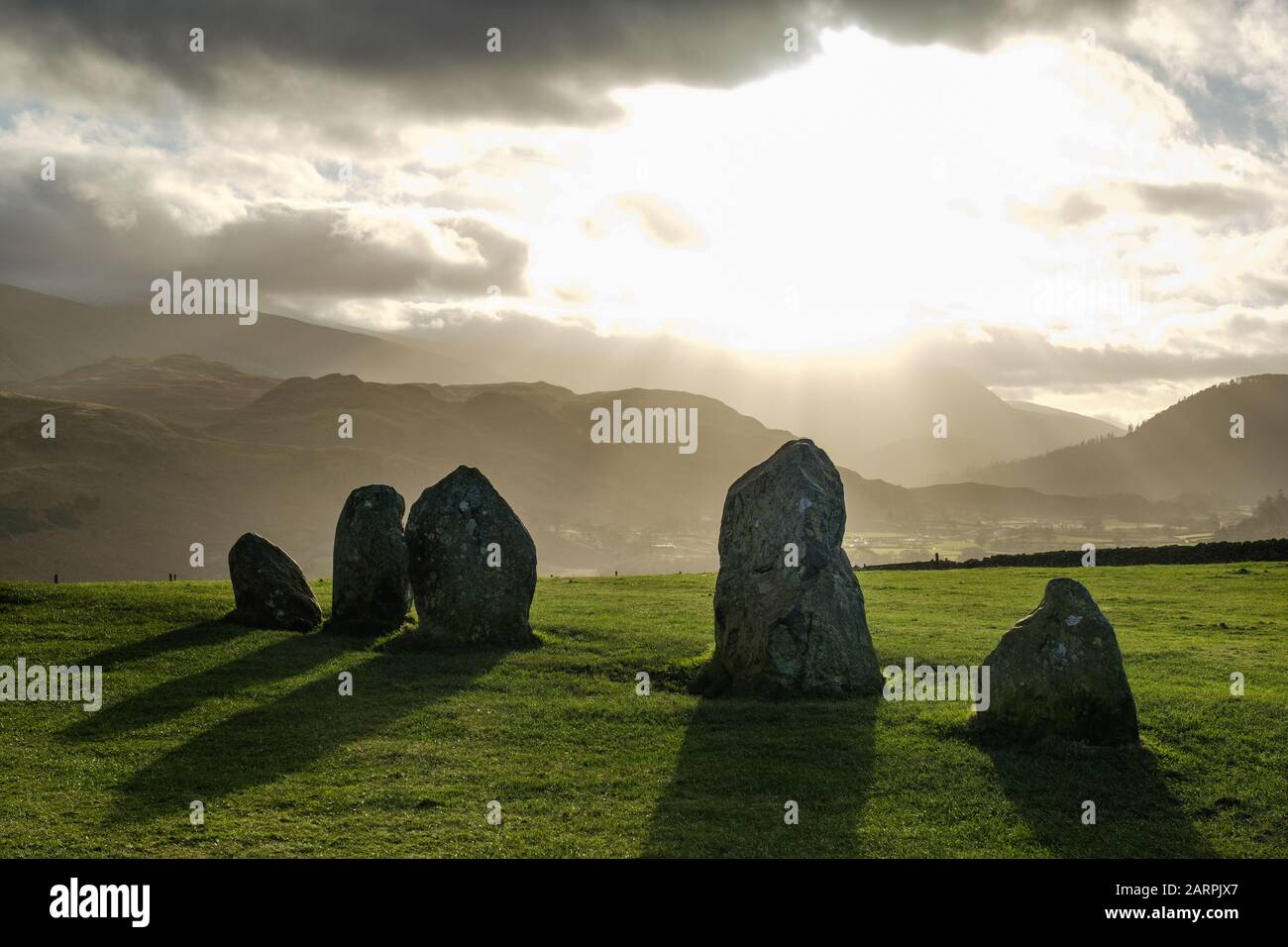 Castlerigg Stone Circle Stock Photo - Alamy