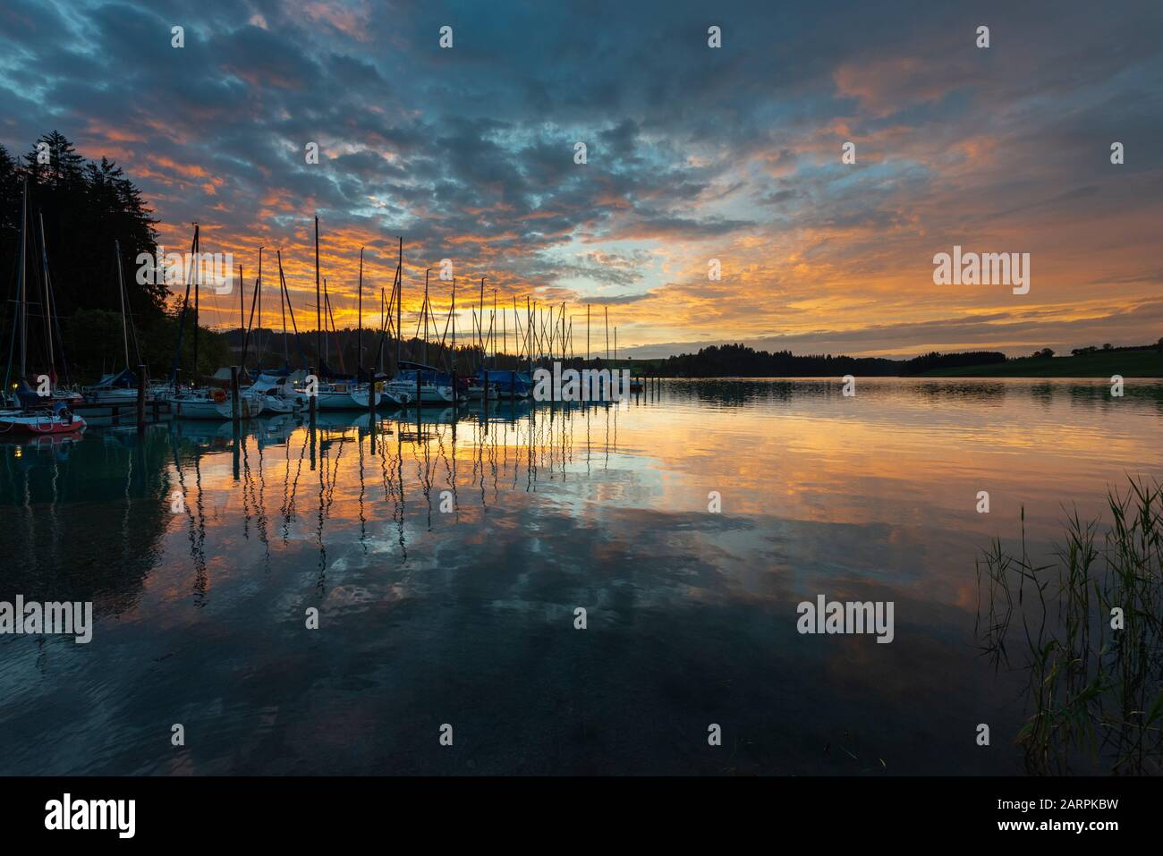 Panorama lake yachting club hi-res stock photography and images - Alamy