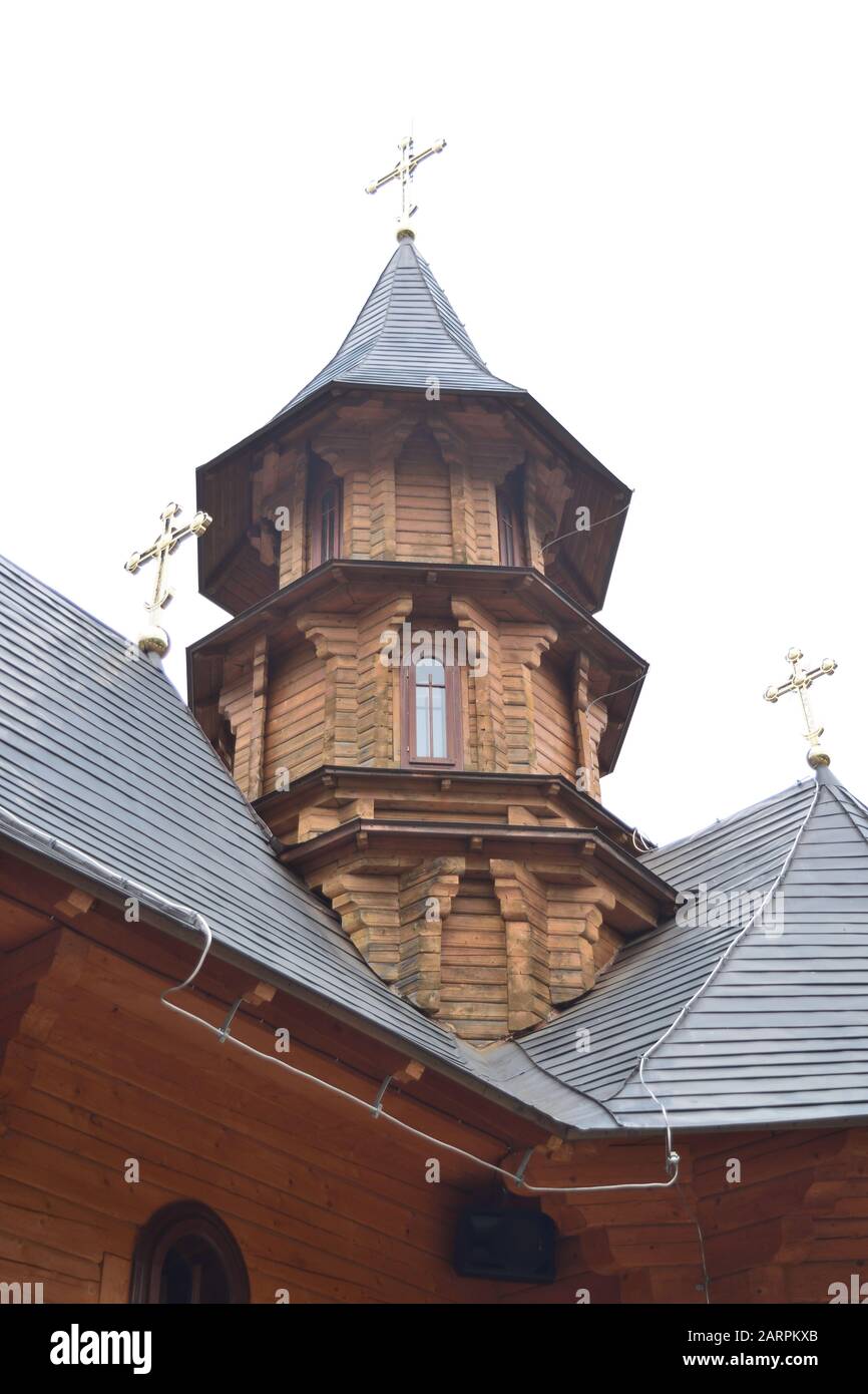 Wooden churches in rural romania hi-res stock photography and images ...