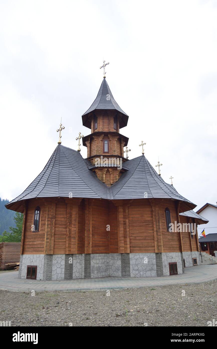 Wodden Temple High Resolution Stock Photography and Images - Alamy