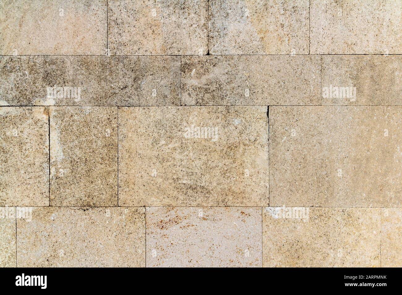 Light yellow stone wall texture background horizontal Stock Photo - Alamy