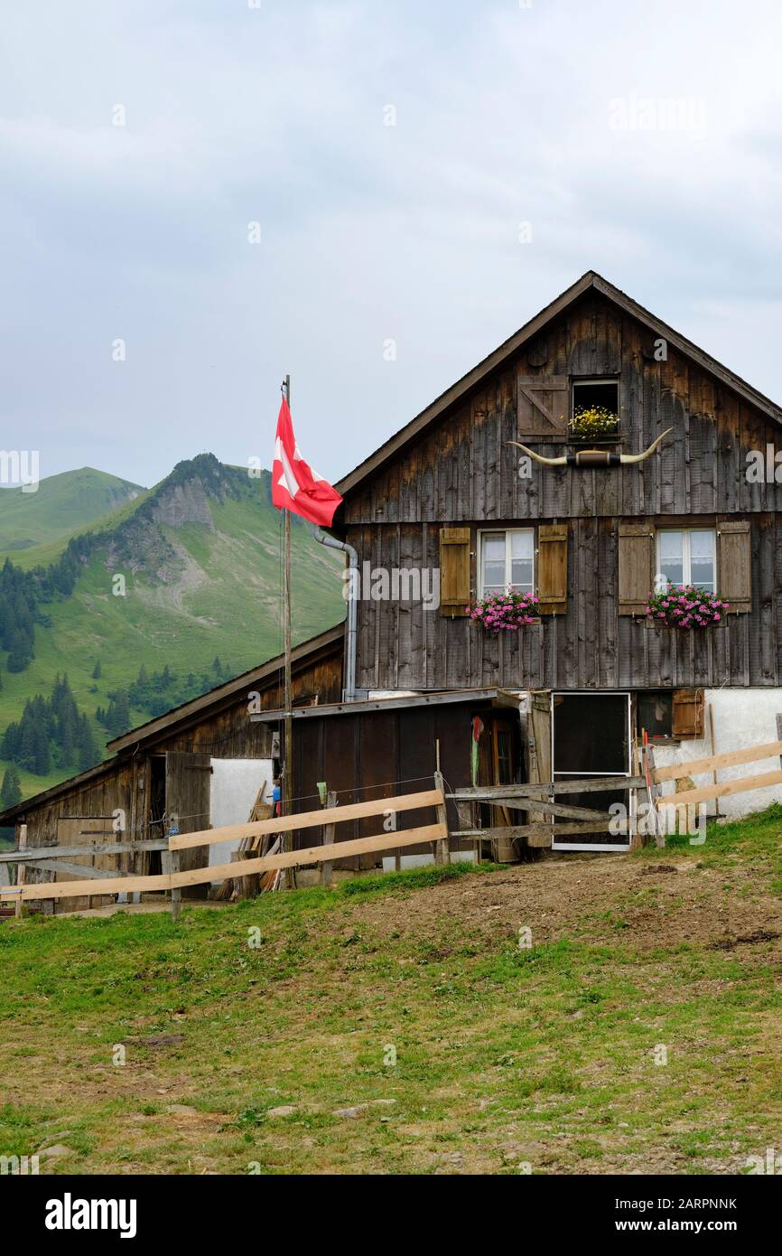 A typical swiss farming scene hi-res stock photography and images - Alamy