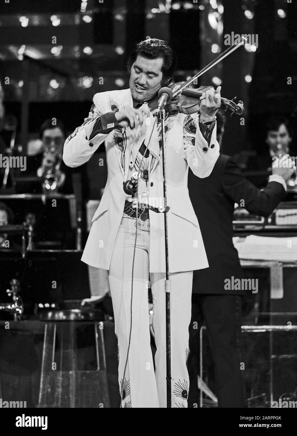 Wayne Newton, amerikanischer Schauspieler und Entertainer, bei einem ...