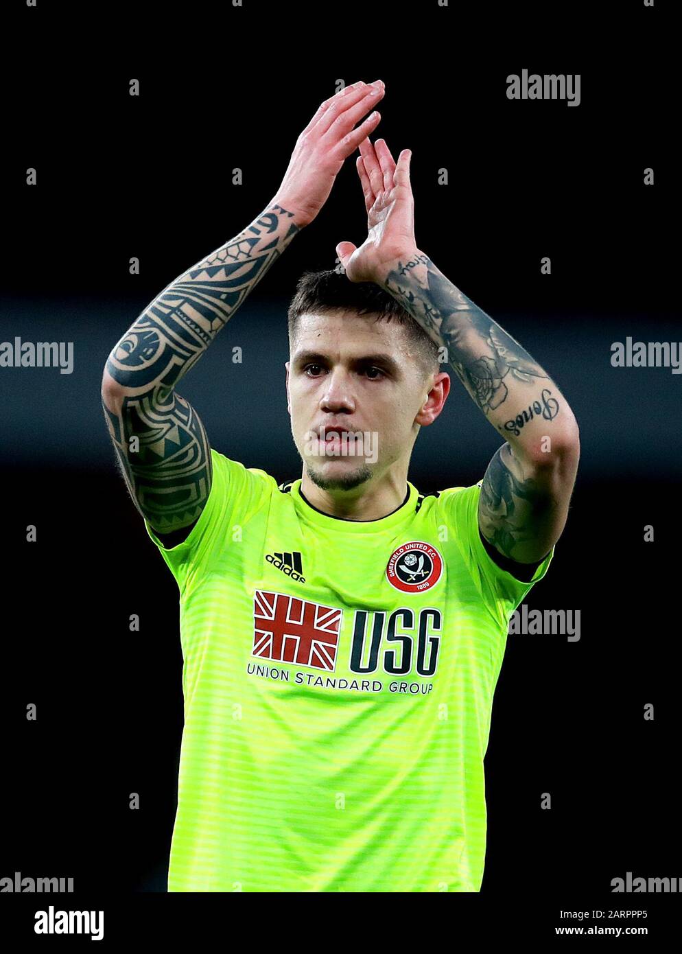 Sheffield United's Muhamed Besic Stock Photo - Alamy