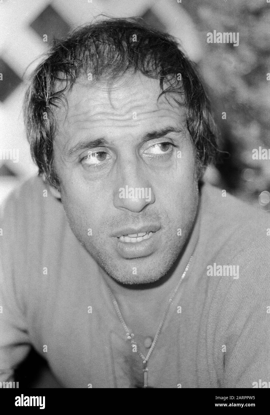 Adriano Celentano, italienischer Sänger und Schauspieler, in einem ...