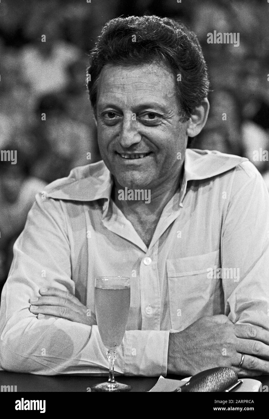 Hans Rosenthal, deutscher Entertainer und Moderator, Deutschland um ...