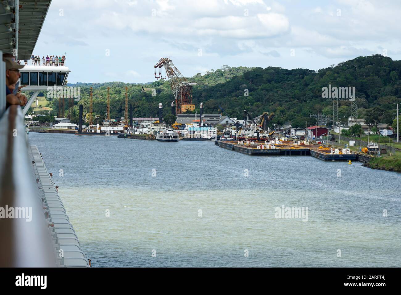 Panama Canal, Panama, Central America Stock Photo - Alamy