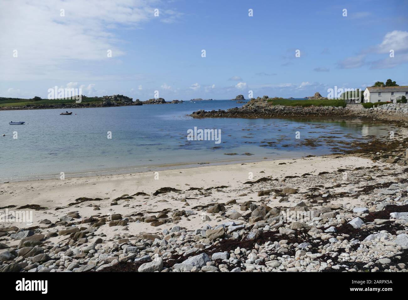 Great Porth, Bryher, Isles of Scilly, Cornwall, U.K Stock Photo - Alamy