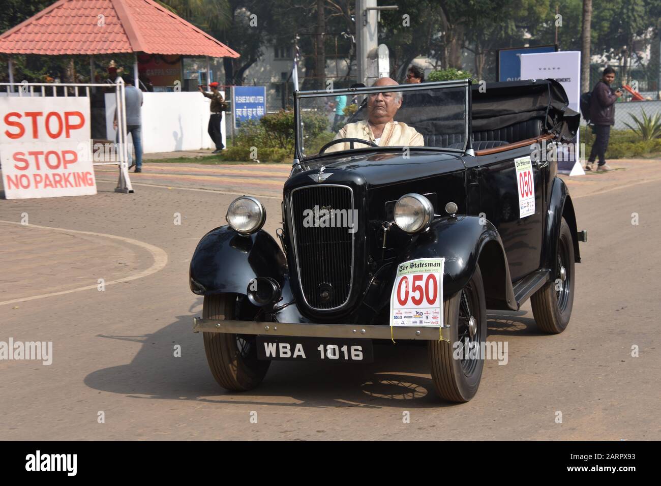 1939 Austin Seven car with 7 hp and 4 cylinder engine. India WBA 1016 ...