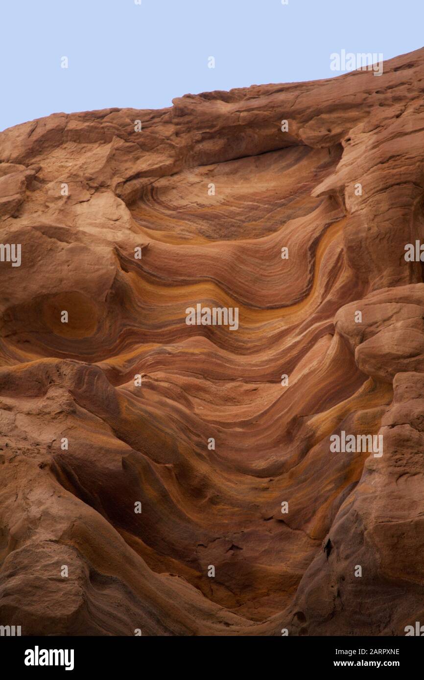 Colored canyon in nuweiba hi-res stock photography and images - Alamy