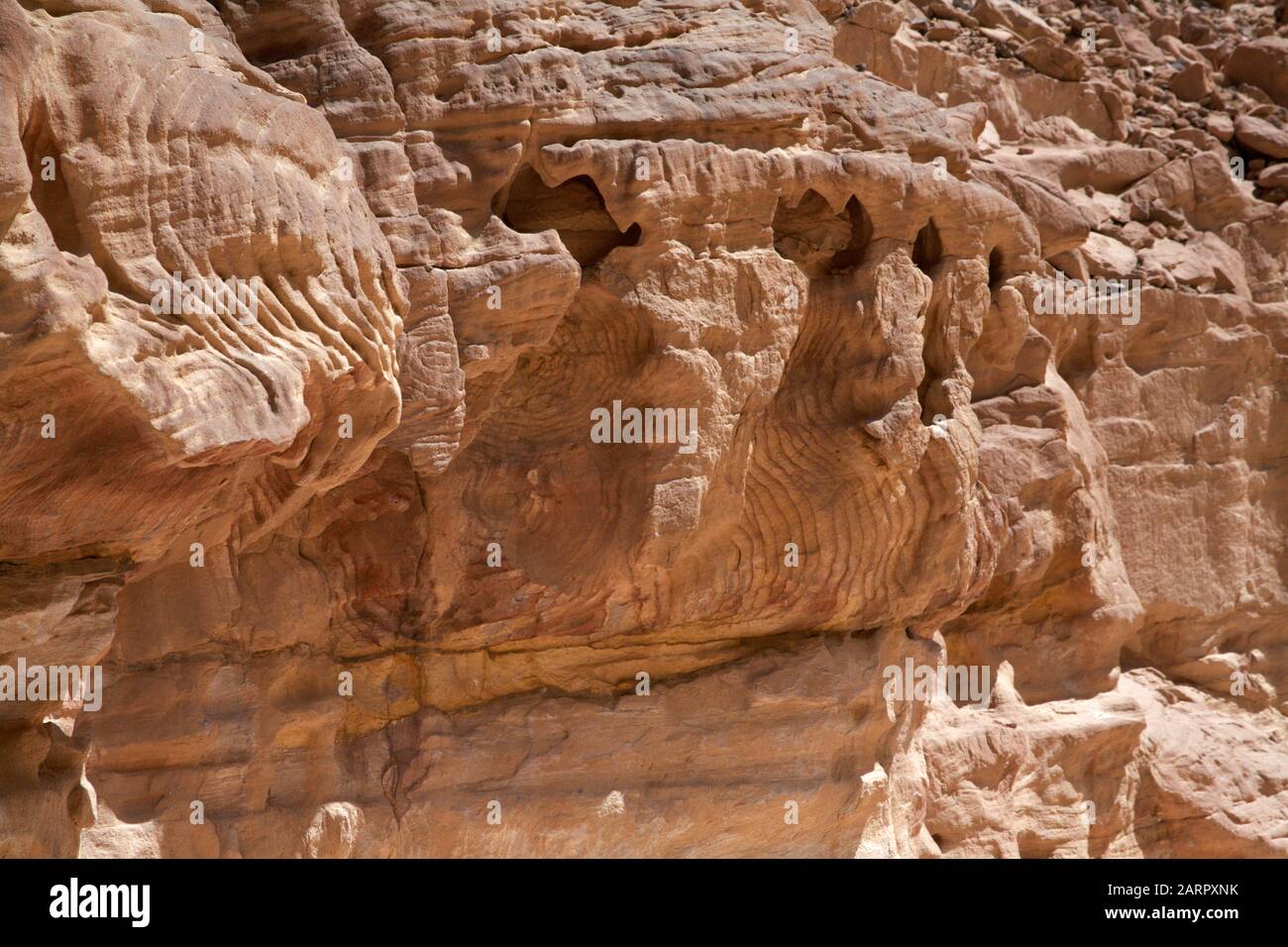 colored canyon Egypt Stock Photo - Alamy