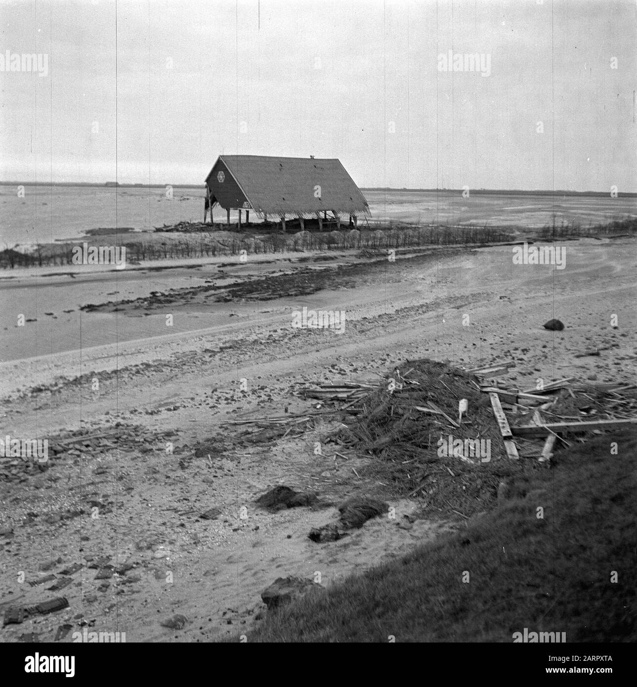Polder landscapes holland Black and White Stock Photos & Images - Alamy