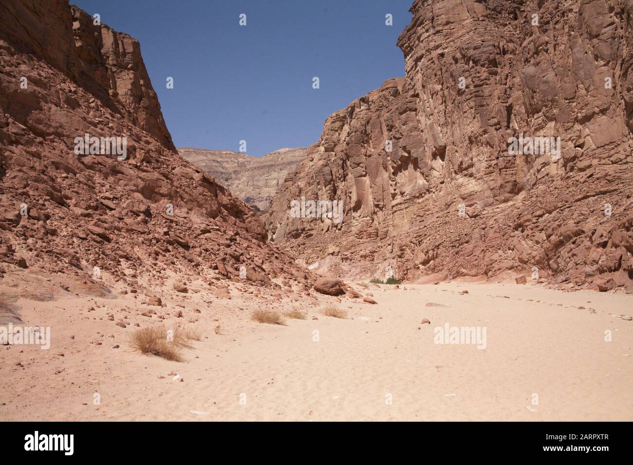 colored canyon Egypt Stock Photo - Alamy