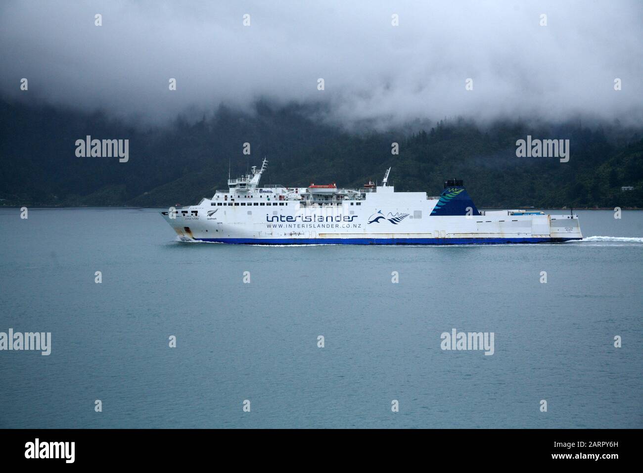 Inter island ferry crossing hi-res stock photography and images - Alamy