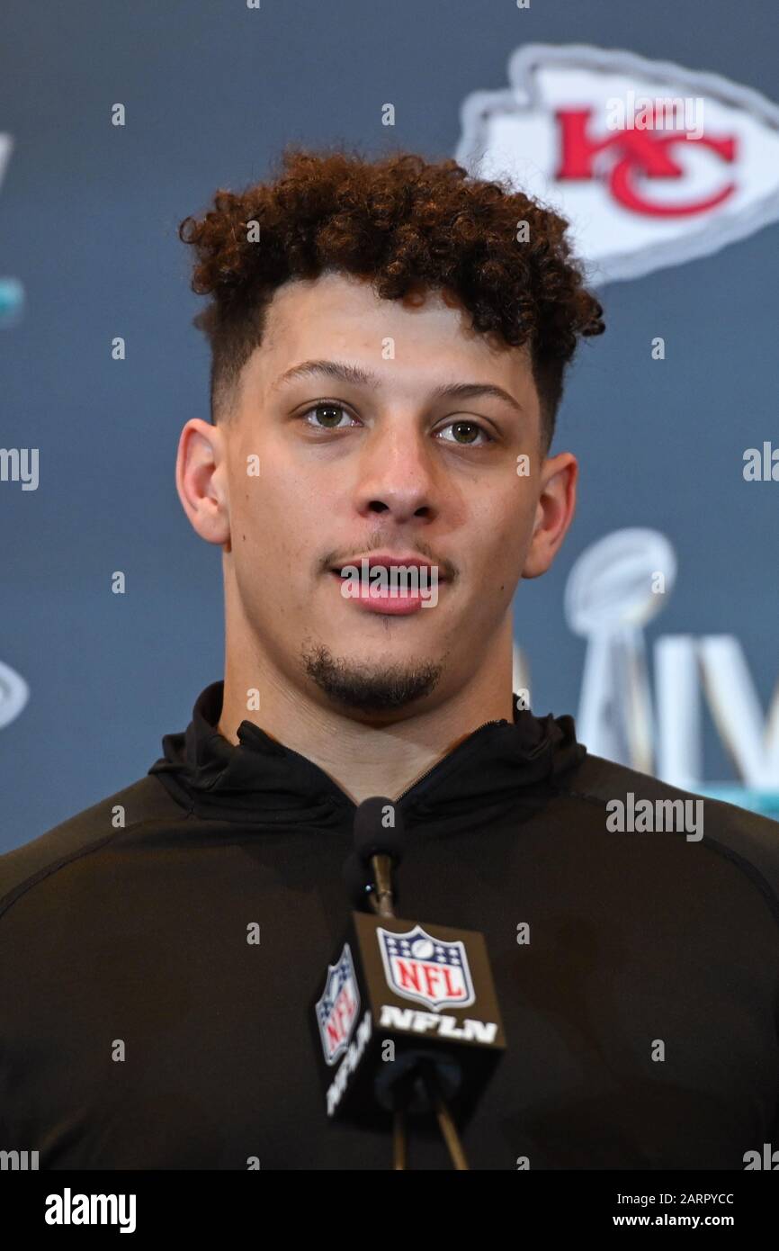 Patrick mahomes super bowl 2020 hi-res stock photography and images - Alamy