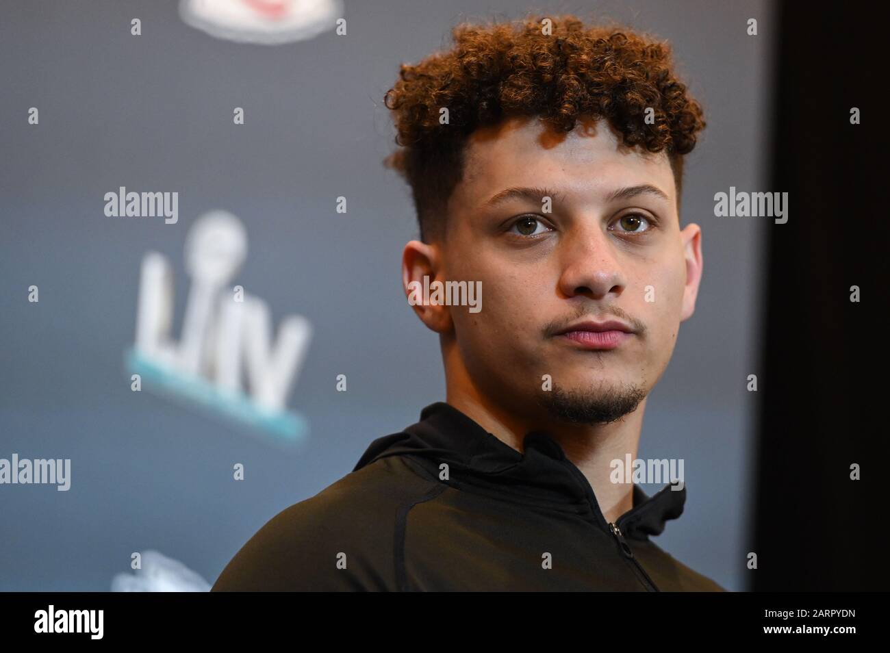 Patrick mahomes super bowl 2020 hi-res stock photography and images - Alamy