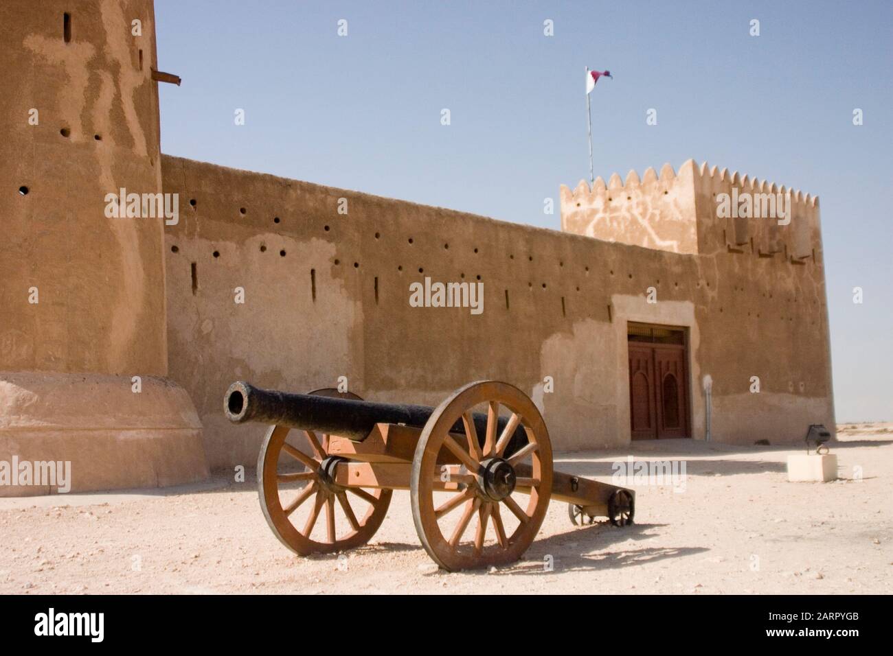 A fort in the desert Stock Photo - Alamy