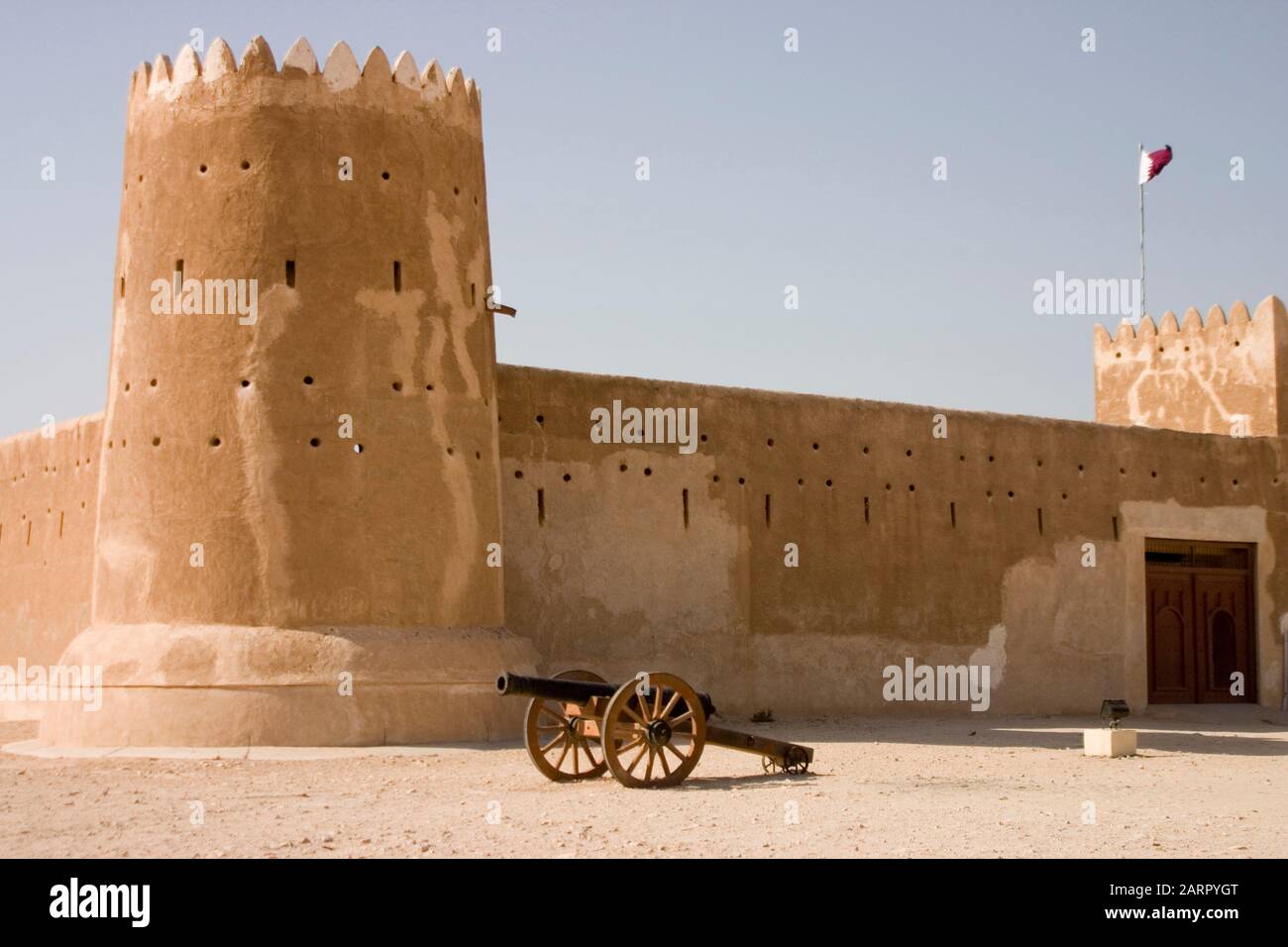 A fort in the desert Stock Photo - Alamy