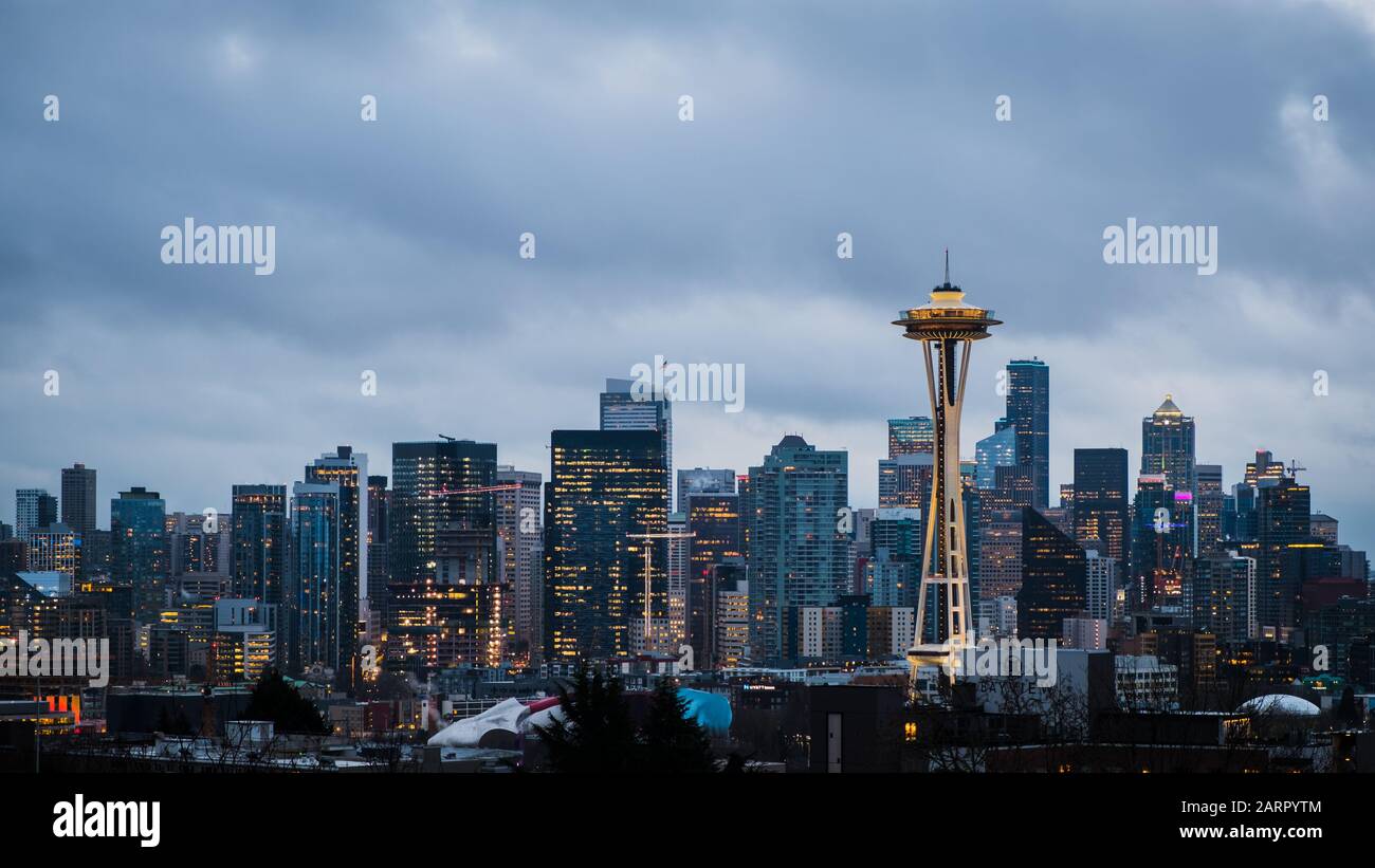 Seattle winter hi-res stock photography and images - Alamy