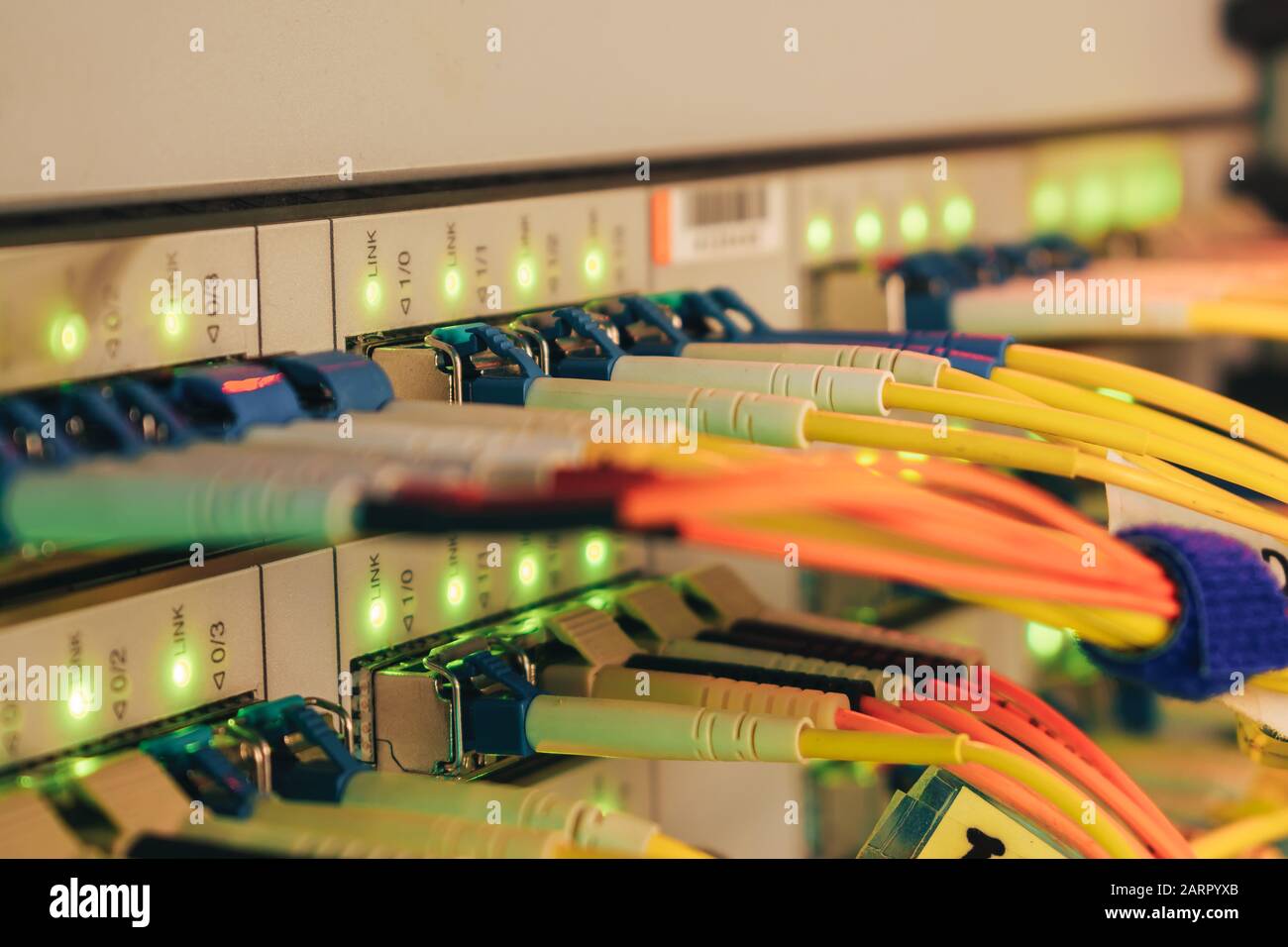 Many high-speed Internet magistrals connect to the central router in ...