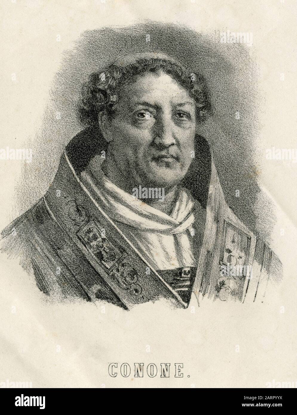 Pope conon hi-res stock photography and images - Alamy