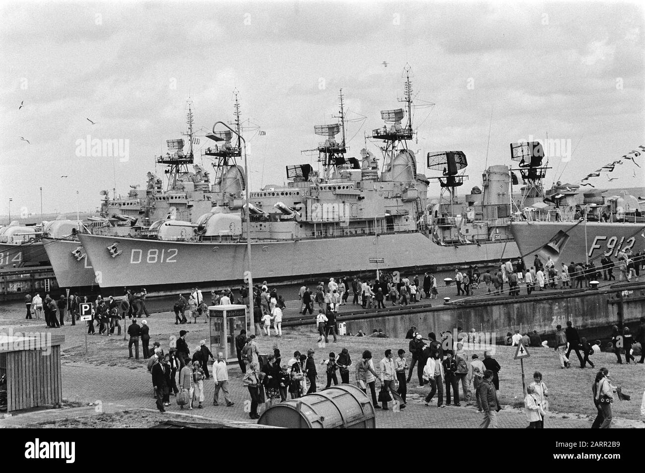 Vlootdagen 1979 in Den Helder Fleetschouw, crowd, ports, naval bases ...