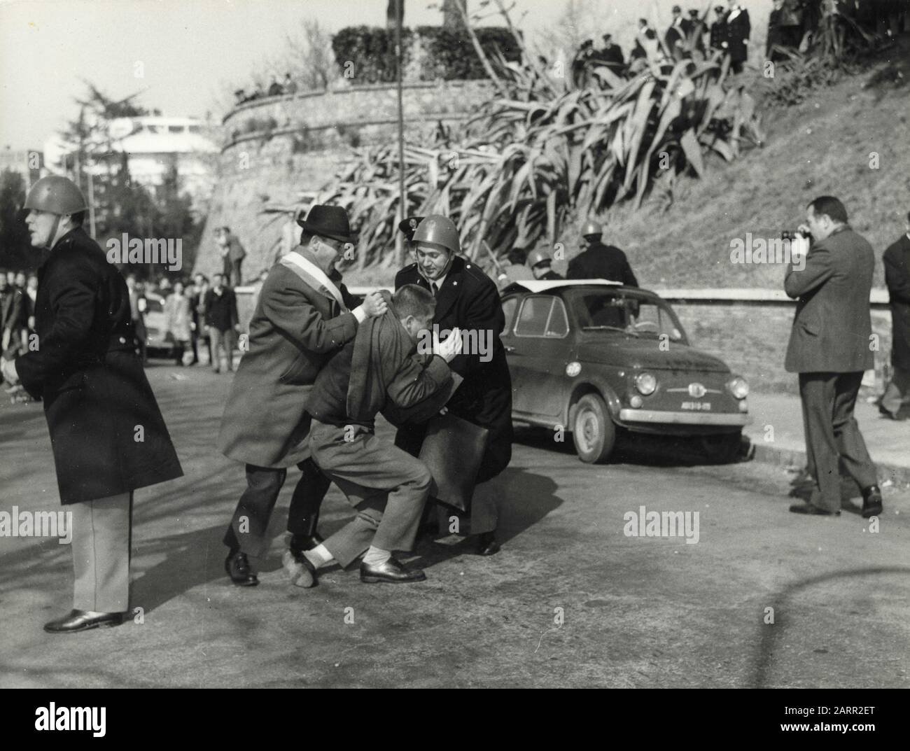 Riots at University Architecture faculty of Valle Giulia between ...