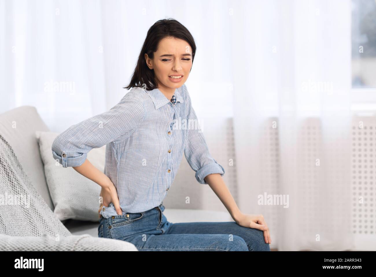 Female lumbar spine hi-res stock photography and images - Alamy