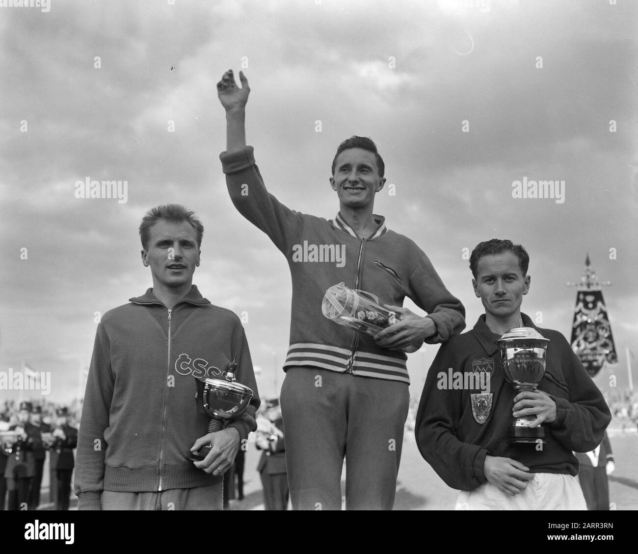 International marathon. Overview marathon. From left to right: Pavel ...