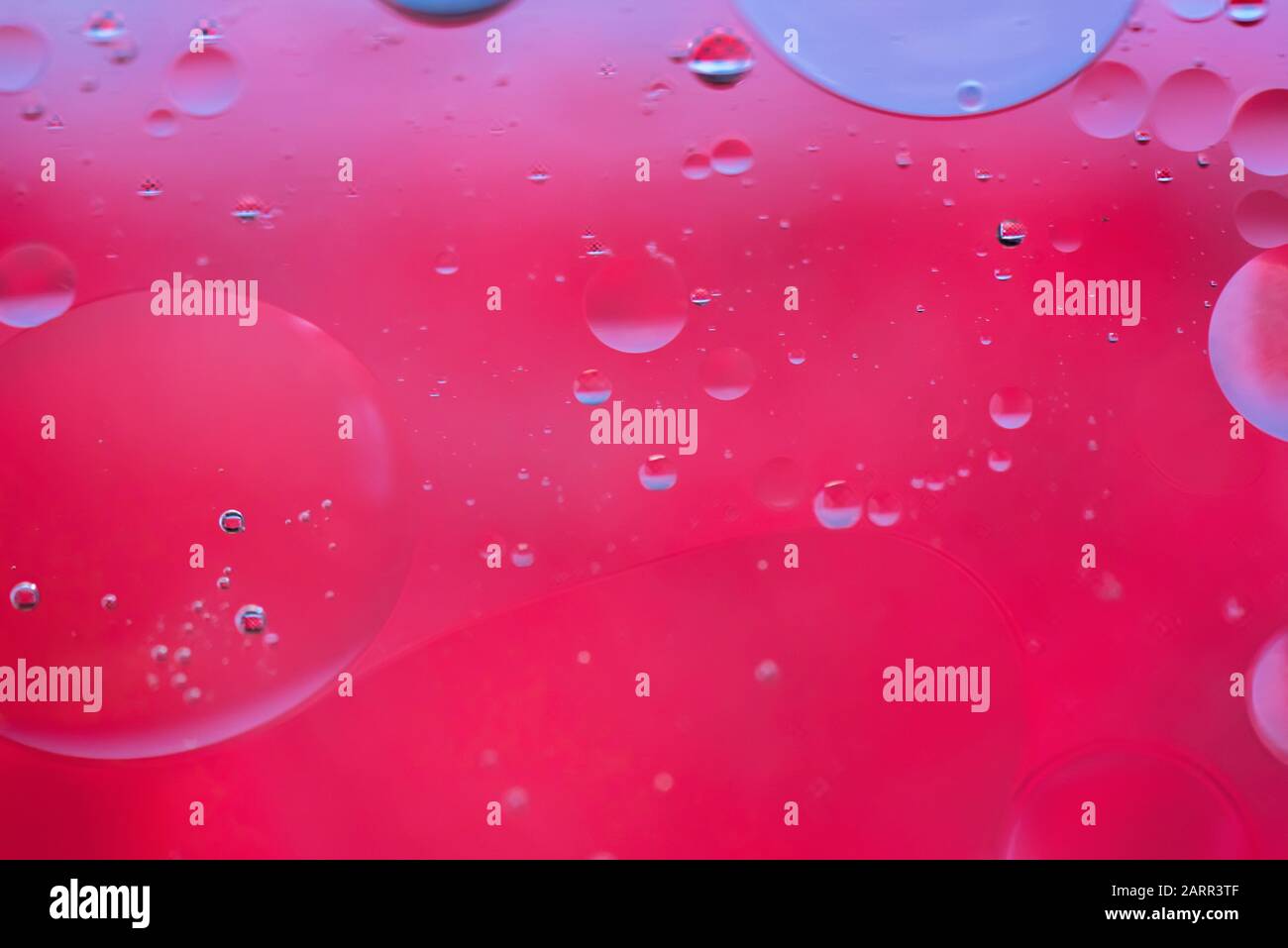 Red abstract background picture made with oil, water and soap Stock ...