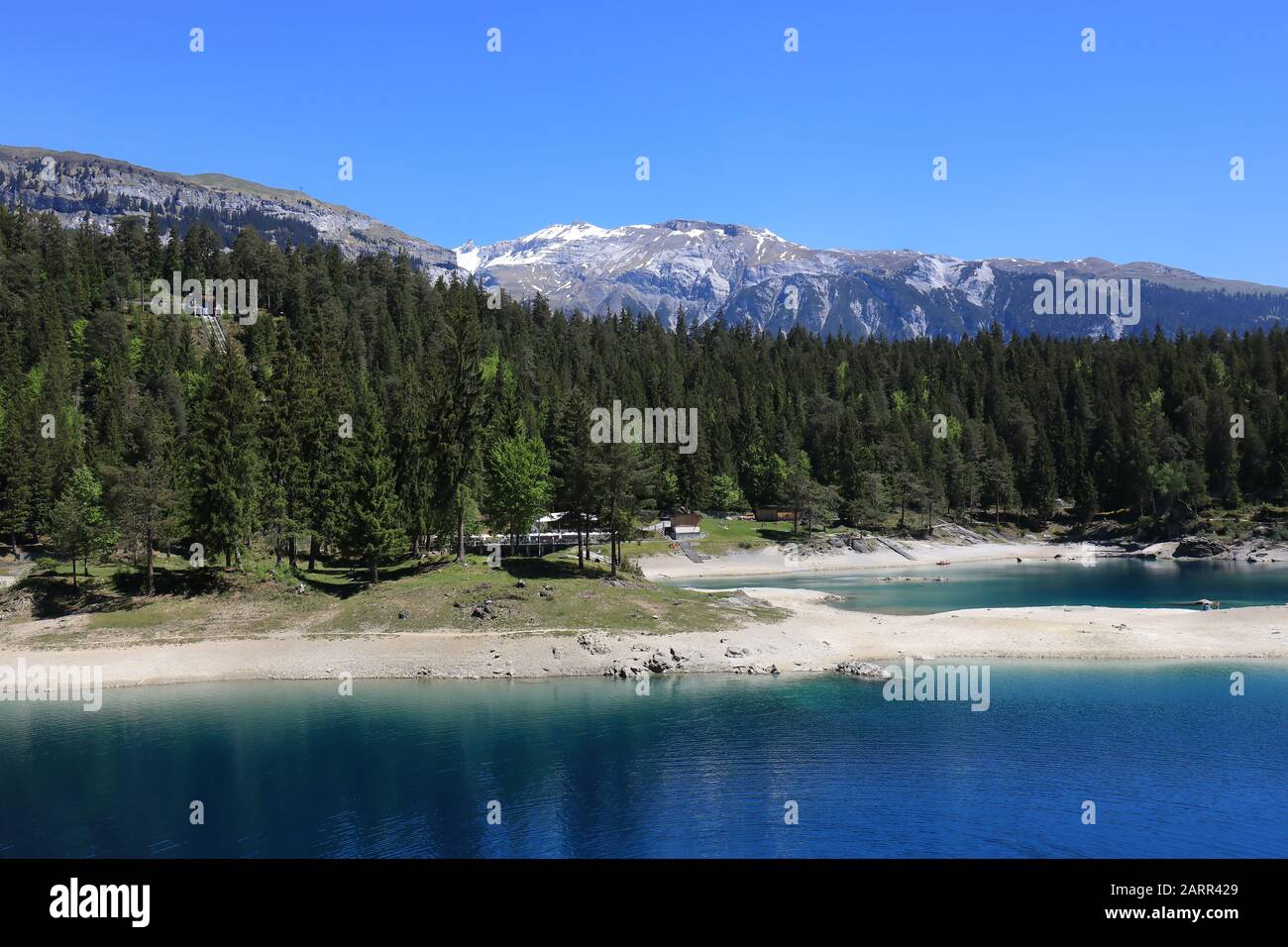 Caumasee lake near flims hi-res stock photography and images - Alamy