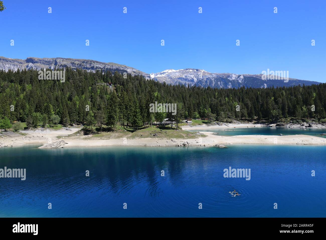 Caumasee lake near flims hi-res stock photography and images - Alamy