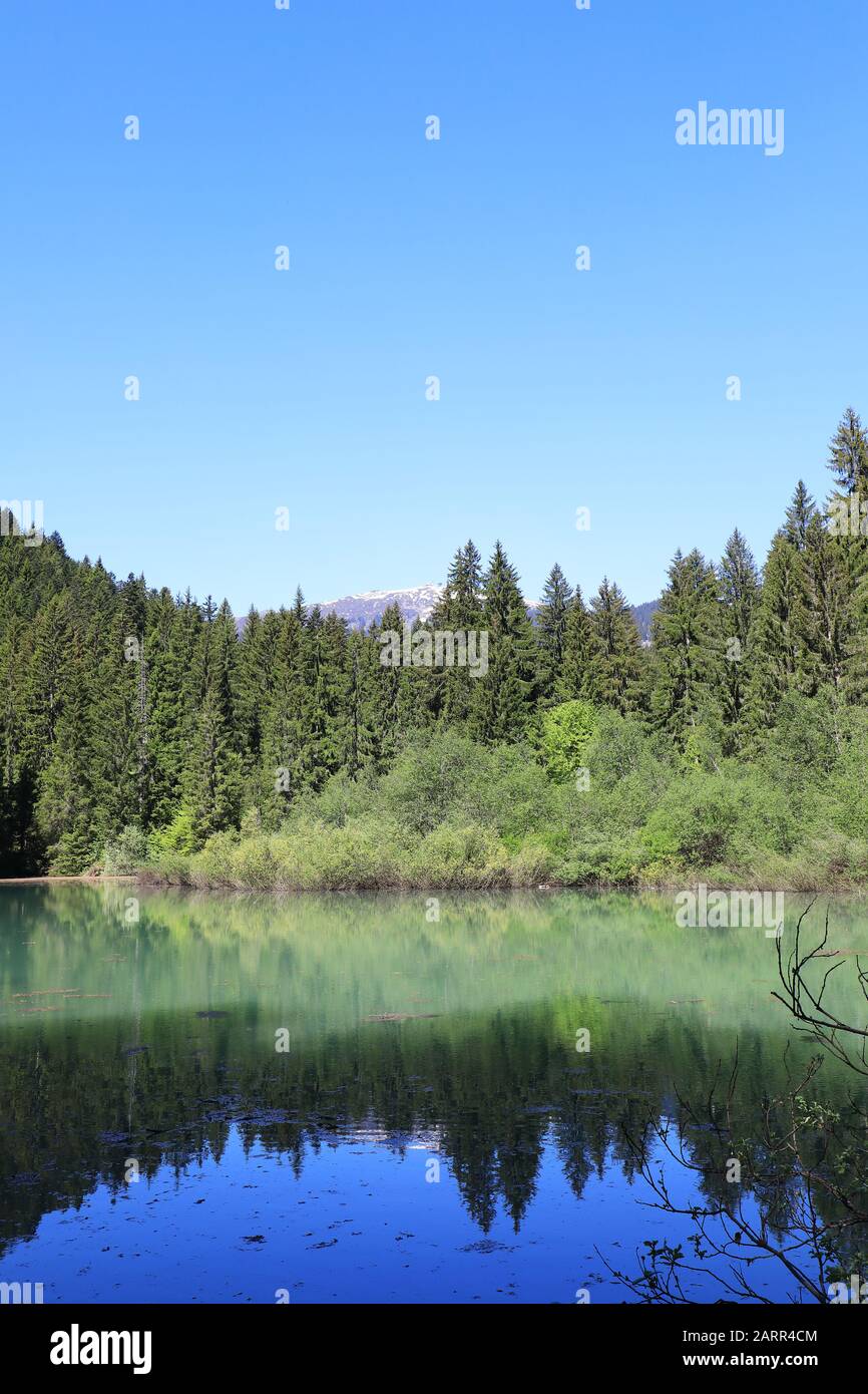 Switzerland flims alps village mountains hi-res stock photography and ...