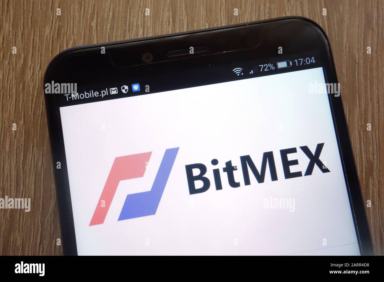 BitMEX logo displayed on a modern smartphone Stock Photo - Alamy