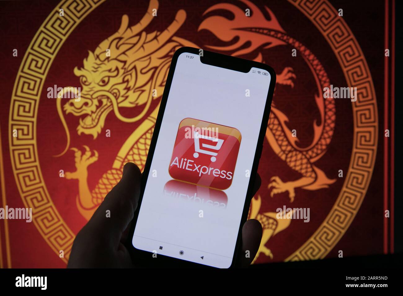 Aliexpress shopping app hi-res stock photography and images - Alamy