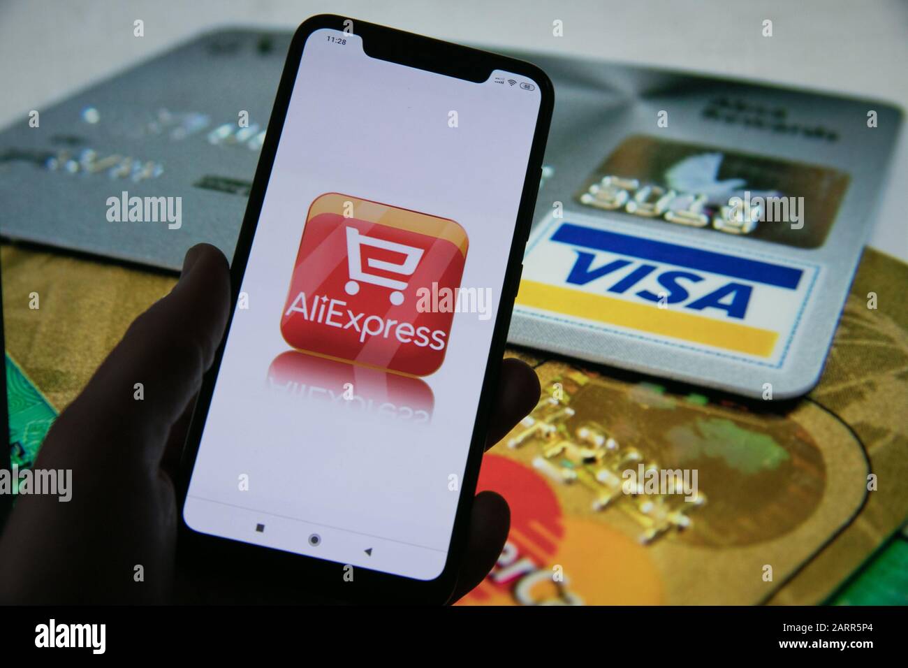 Aliexpress online retail service based in China Stock Photo - Alamy