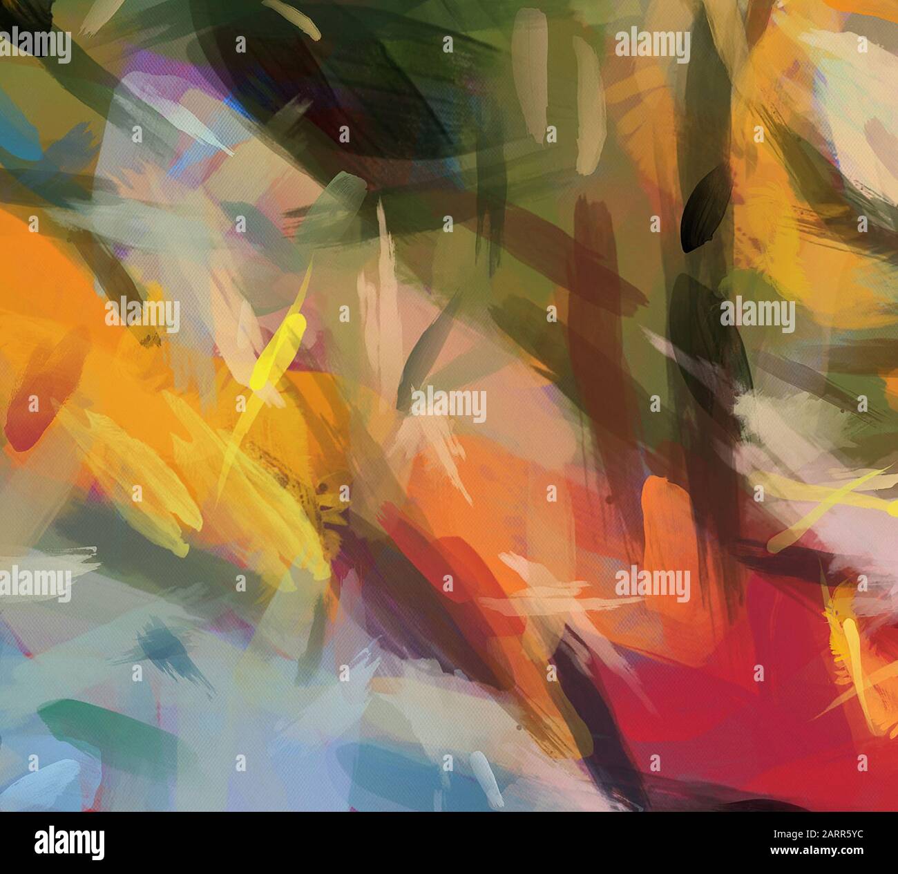 Colorful Abstract Painting. Canvas Background Stock Photo - Alamy
