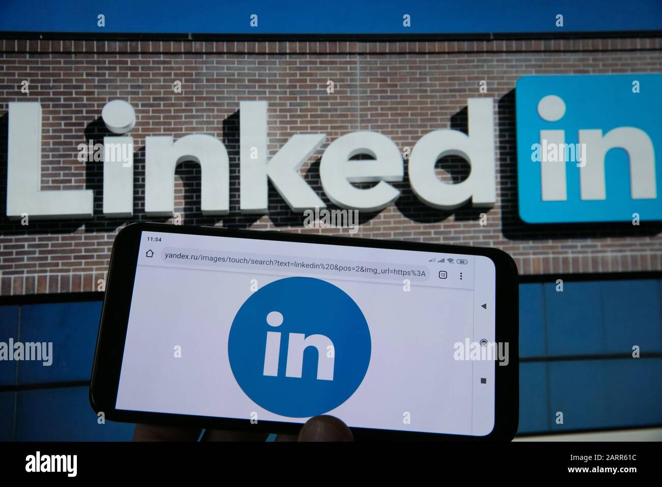 LinkedIn employment service Stock Photo - Alamy