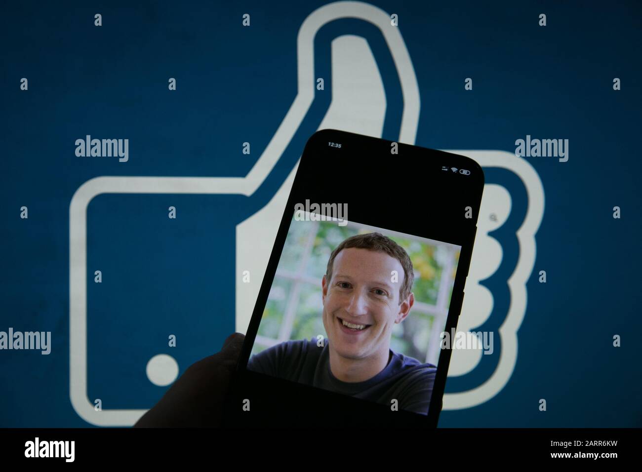 Facebook social network Stock Photo - Alamy