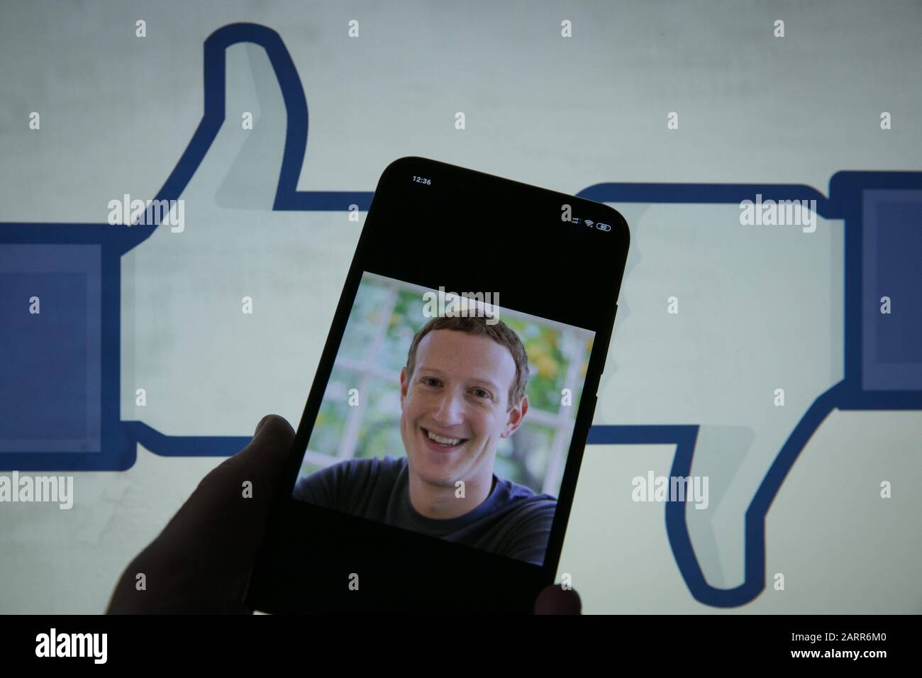 Facebook social network Stock Photo - Alamy