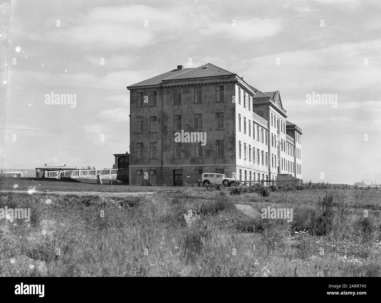 Iceland Reykjavik. The general hospital Landspitalium Date: 1934 ...